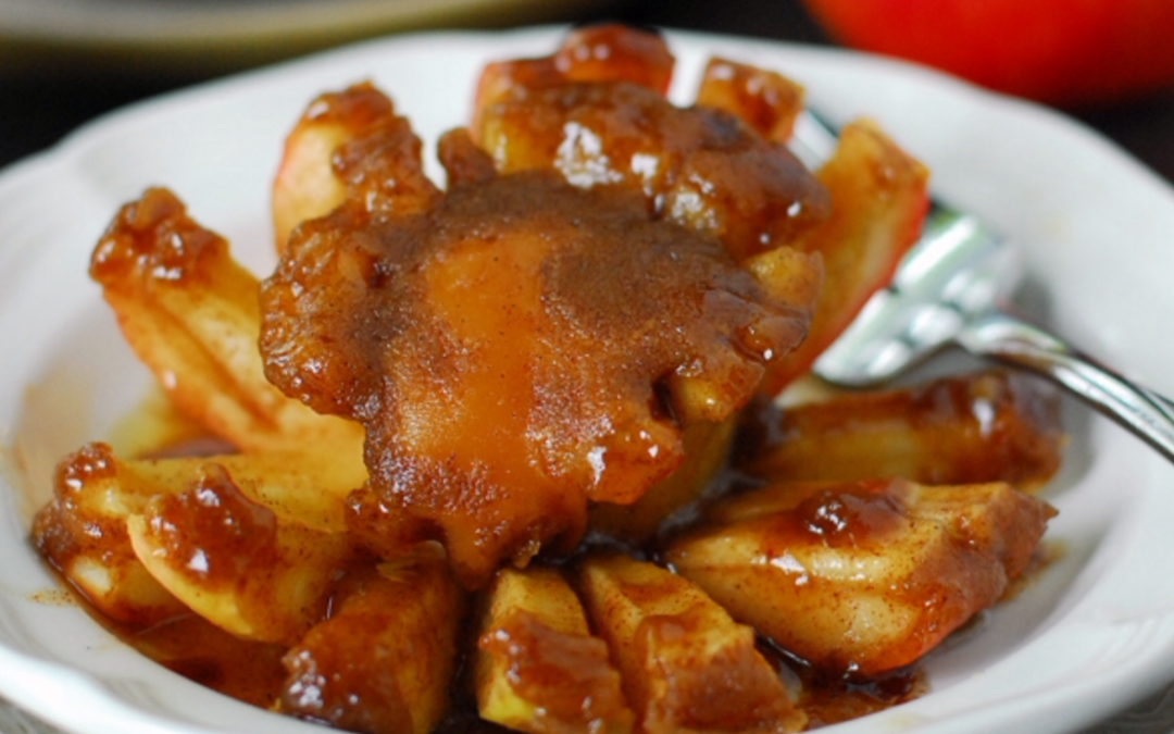 Bloomin' Baked Apples - Sam's Kitchen