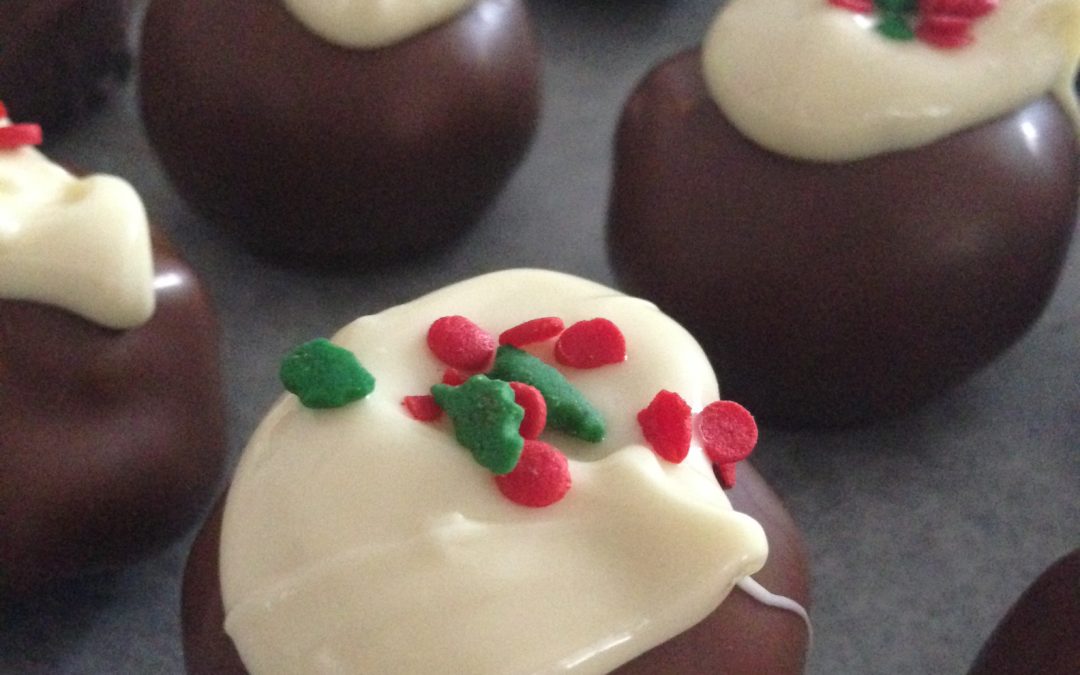 Mini Christmas Truffles - Sam's Kitchen