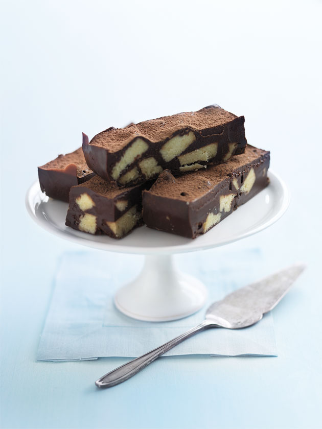 Chocolate Shortbread Slice - Sam's Kitchen