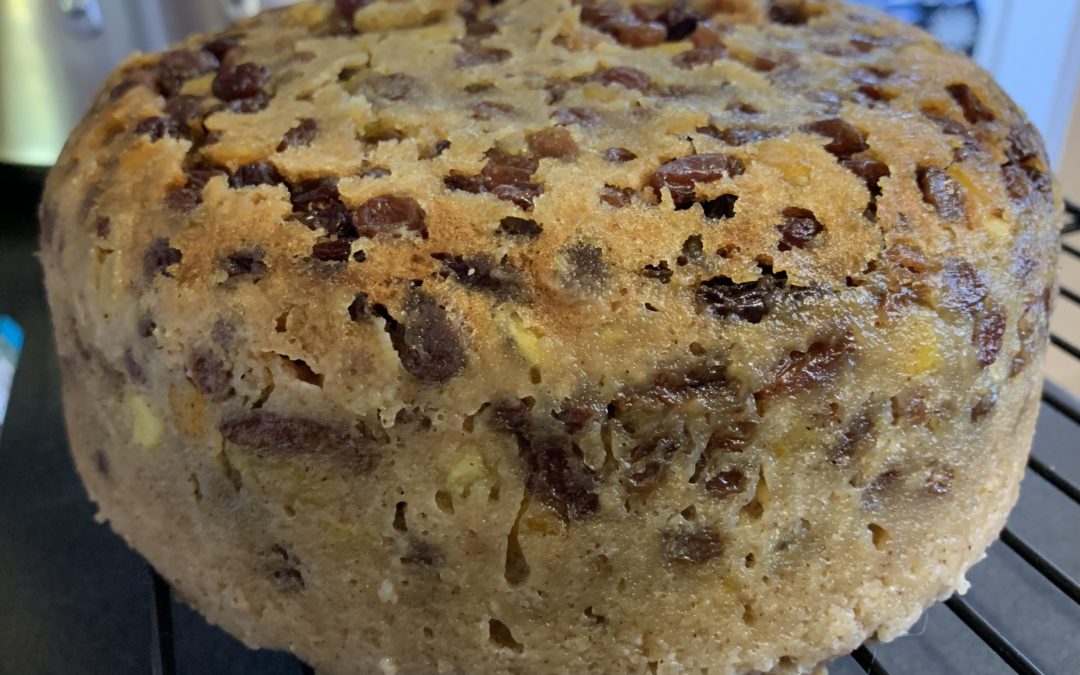 Christmas Fruit Pudding - Sam's Kitchen