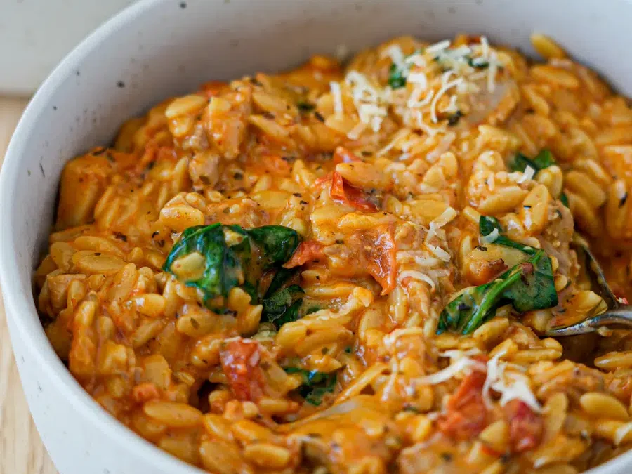 Marry Me Chicken Risoni (Orzo) - Sam's Kitchen